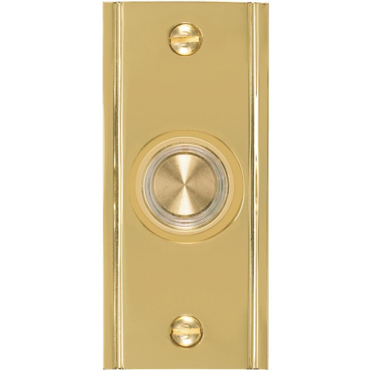 IQ America Wired Polished Brass Lighted Doorbell Push-Button - Catlettsburg, KY - Bowling Feed ...